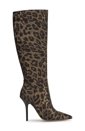 Jessica Simpson Knee High Stiletto Boots - Golden Coppe