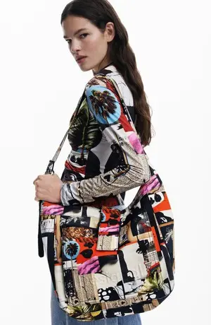 Desigual Printed Shoulder Bag