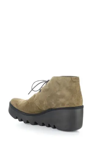 Fly London Brak Wedge Bootie - Elephant Brown