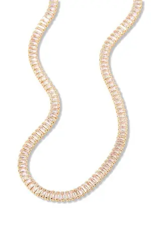 BROOK & YORK Priya Cubic Zirconia Tennis Necklace