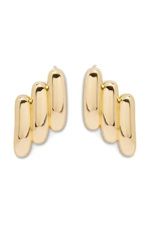 BROOK & YORK Harper Curve Statement Stud Earrings