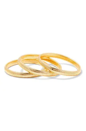 BROOK & YORK Scottie Set Of 3 Bracelets - Gold