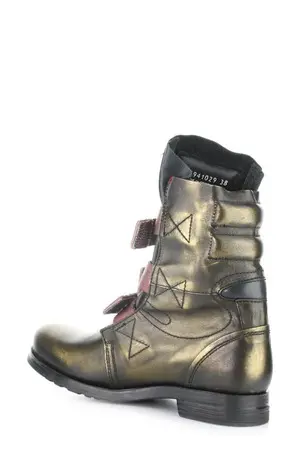 Fly London Stif Military Boot - 029 Gold