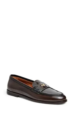 Bruno Magli Lola Penny Loafer - Dark Brown