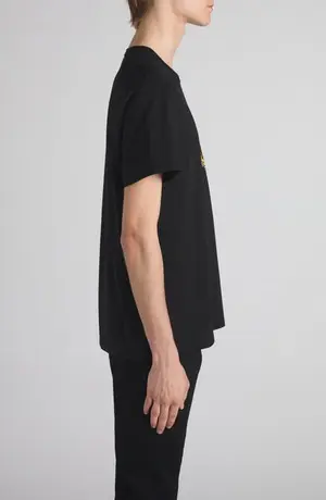 Alexander McQueen Logo Embroidered T-shirt