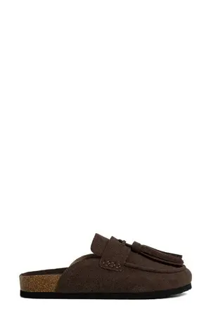 SHU SHOP Ariana Mule - Brown Suede