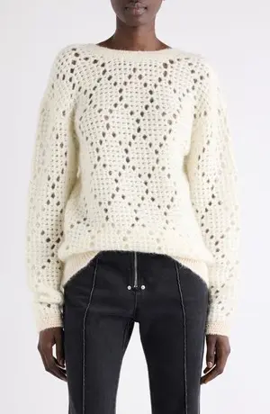 Women's Ecru Knitwear