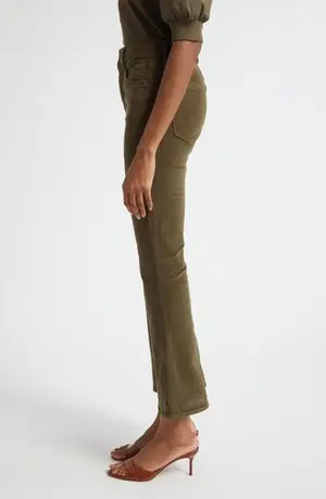 Veronica Beard Carson High-waist Corduroy Flare Leg Pants
