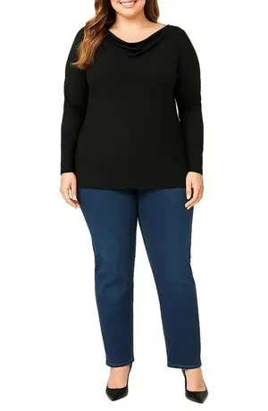STANDARDS & PRACTICES Long Sleeve V-neck T-shirt