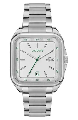 Lacoste L.12.12 UP Bracelet Watch Silver