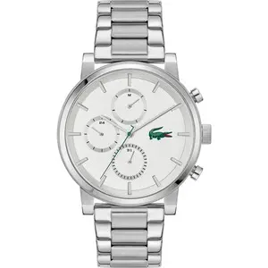 Lacoste Replay Chronograph Bracelet Watch - Silver
