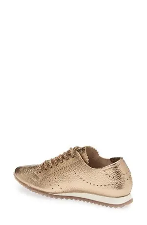 PEDRO GARCIA Celin Lace Up Suede Sneakers - Cava