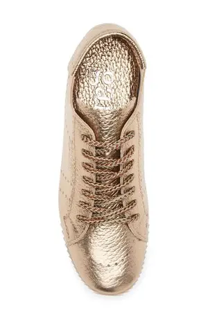 PEDRO GARCIA Celin Lace Up Suede Sneakers - Cava