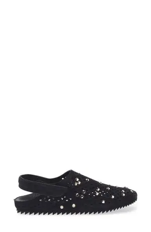PEDRO GARCIA Bely Embellished Slingback Flat