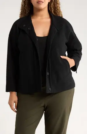 Eileen Fisher Collared Jackets For Women