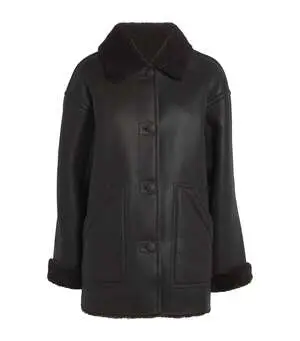 Sandro Shearling Jackets For Women