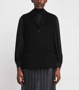 Max Mara Virgin Wool Waistcoat