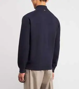 Herno Virgin Wool Hybrid Cardigan