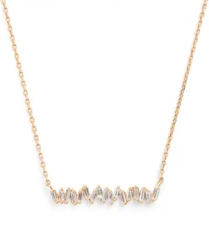 Diamond Bar Necklaces