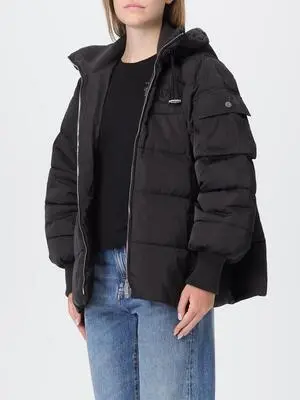 Pinko Padded Jacket With Hood - Black