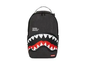SPRAYGROUND Shark Central Denim Backpack