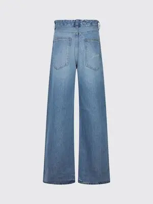 Jacquemus Le Denîmes High-waisted Wide-leg Jeans - Blue