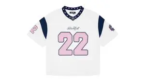 BROKEN PLANET All Star Jersey - White/blue/pink