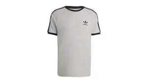 Adidas Adicolor Classics 3stripes Tee Shirt - Medium Grey Heather Black