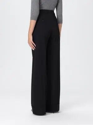 Dolce & Gabbana Wide Leg Tailored Trousers - Black