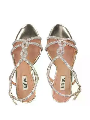BIBI LOU 90mm Wanda Embellished Stiletto Sandals