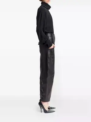 16Arlington Alcea Leather Trousers - Black