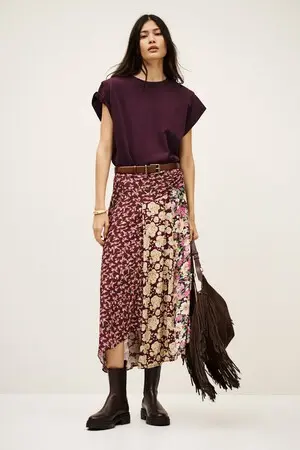 Ba&sh Ilixia Midi Skirt