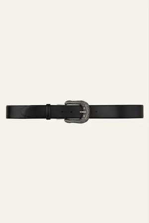 Ba&sh Brasta Reversible Belt - Black