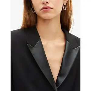 The Kooples Tailored Mini Wool Blazer Dress