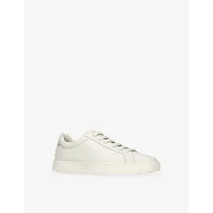 TOD'S Allacciata Cassetta Leather Trainers - Bone