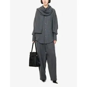 DARKPARK Wide-leg Wool Trousers