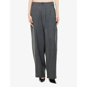DARKPARK Wide-leg Wool Trousers