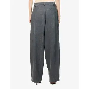 DARKPARK Wide-leg Wool Trousers