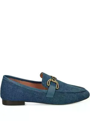 BIBI LOU Denim Chain-link Loafers