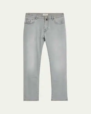 JACOB COHЁN Bard Slim-fit Jeans - Gray