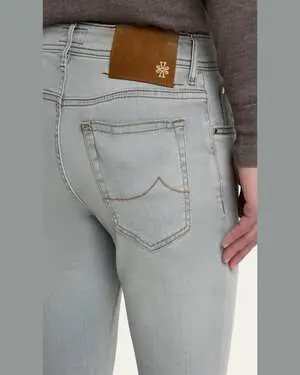 JACOB COHЁN Bard Slim-fit Jeans - Gray