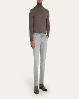 JACOB COHЁN Bard Slim-fit Jeans - Gray