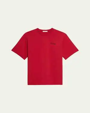 Helmut Lang Sketch T Shirt - Dp Red