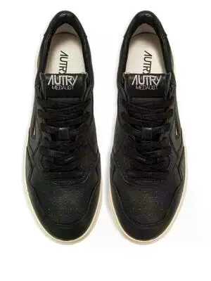 AUTRY Medalist Leather Sneakers - Black