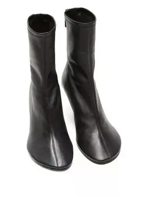 Acne Studios Leather Stiletto Boots - Black
