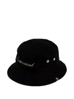 MASTERMIND WORLD Logo-embroidered Bucket Hat - Black