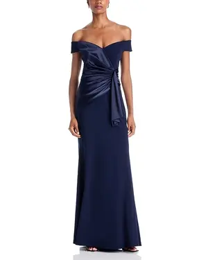 Eliza J Off The Shoulder Evening Dresses