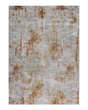 MINK HOME Alloy All342 Area Rug, 3' X 5 - Copper