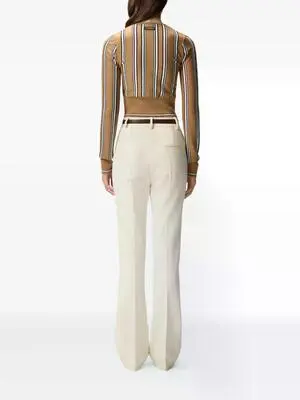 Pinko Striped Button Cardigan