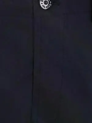 Stone Island Cargo-pocket Cotton Trousers - Blue